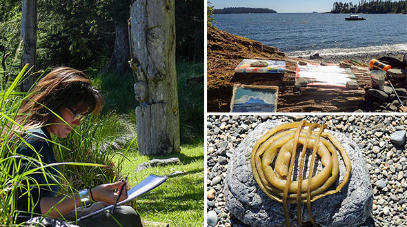 Artists in Gwaii Haanas - Gwaii Haanas National Park Reserve, National ...