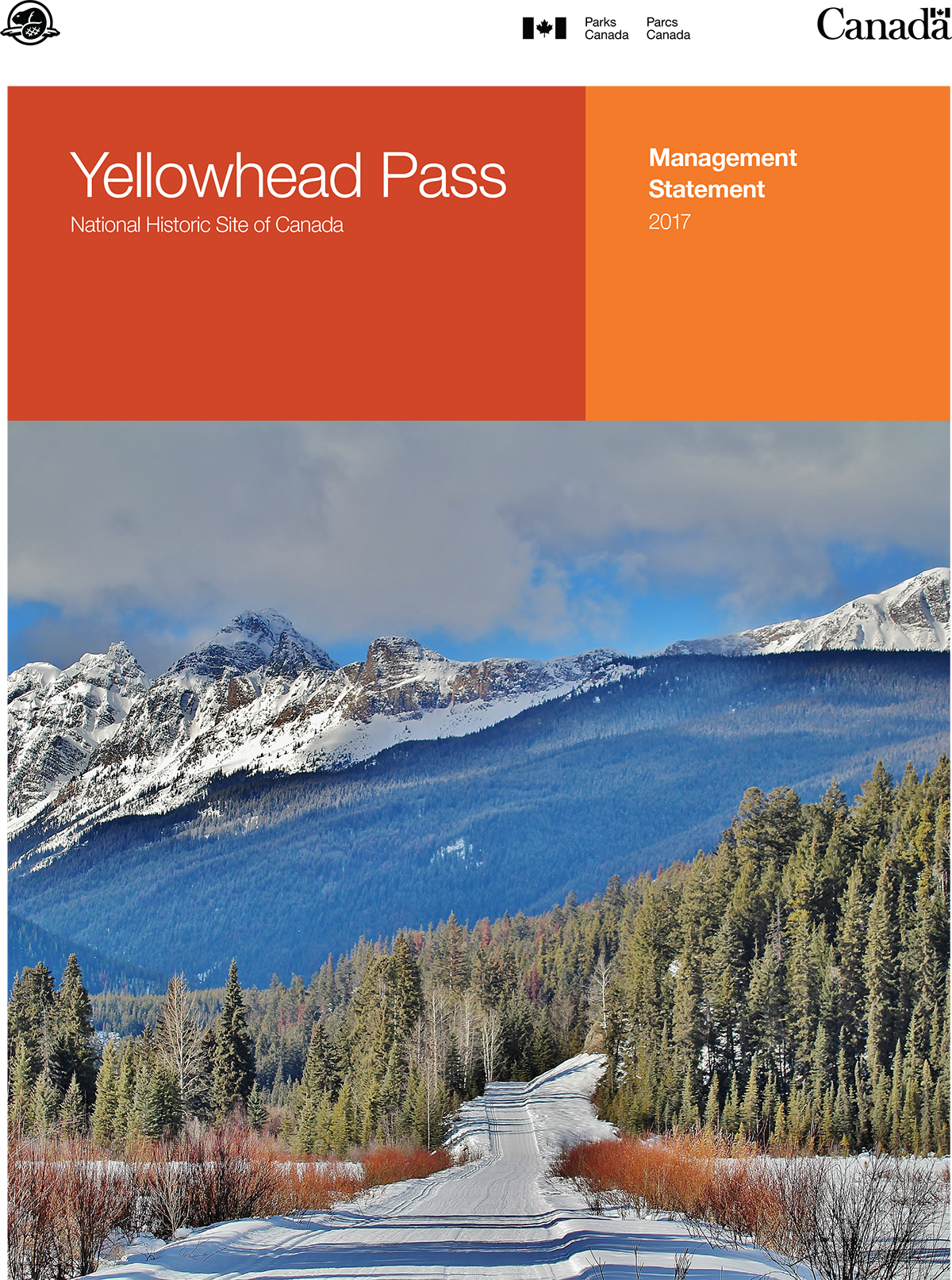 Yellowhead Pass National Historic Site of Canada Management Statement ...