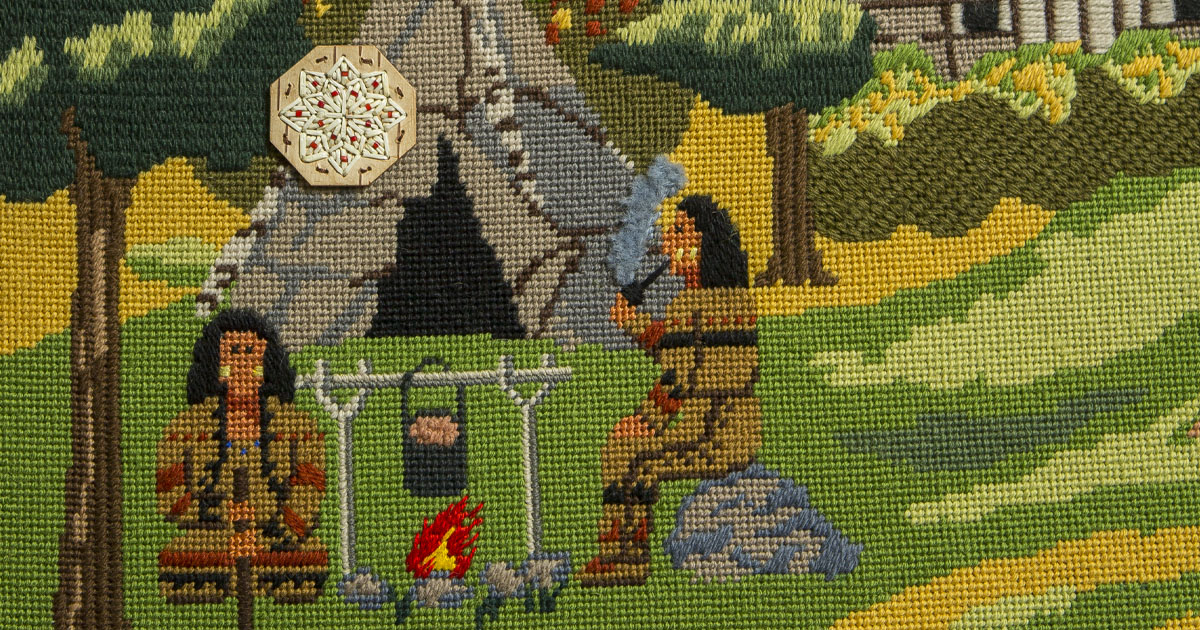 The Fort Anne Heritage Tapestry - Fort Anne National Historic Site