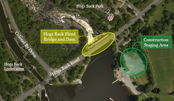 Community Update: Cofferdam to be installed - Rideau Canal National ...