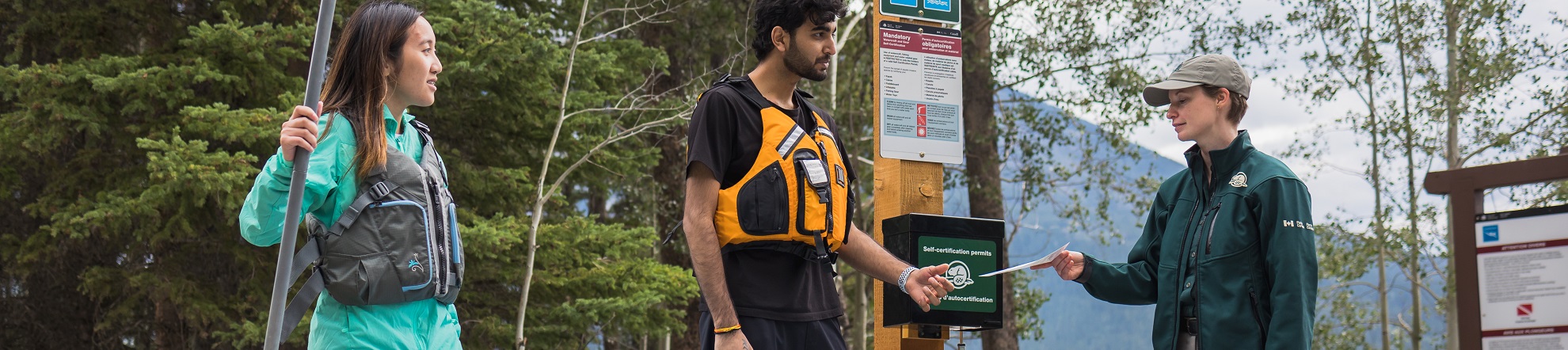 Water activity rules and regulations - Banff National Park