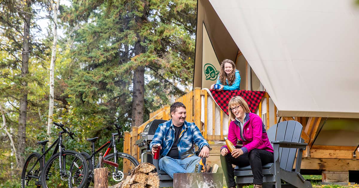 oTENTik - Parc national Elk Island