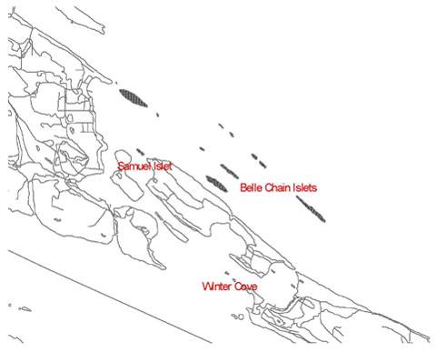Schedule A to Annex C - Gulf Islands National Park Reserve