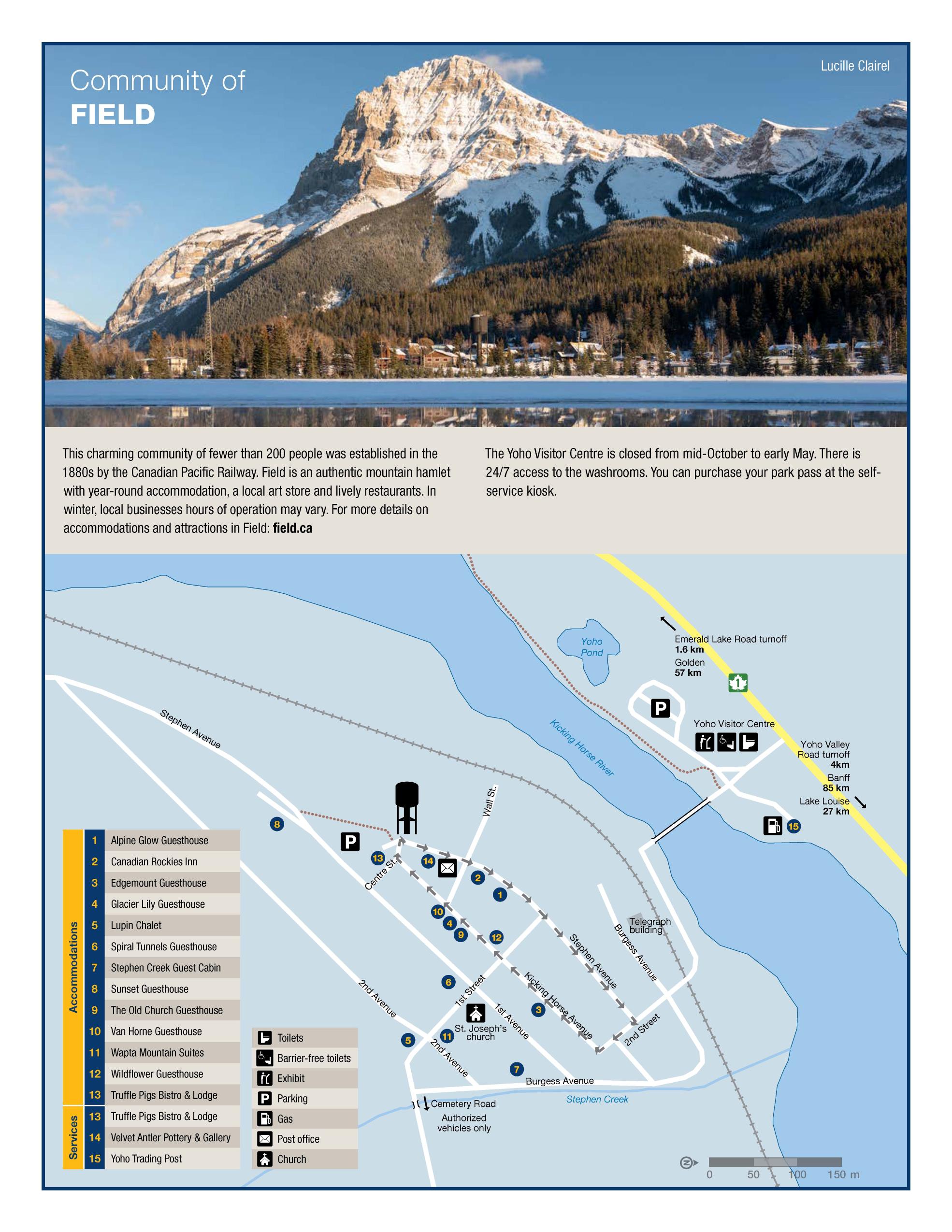 Brochures and publications - Yoho National Park