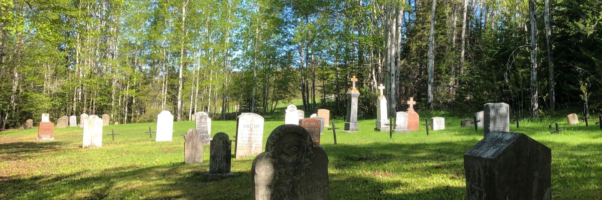 Heritage cemeteries - Forillon National Park