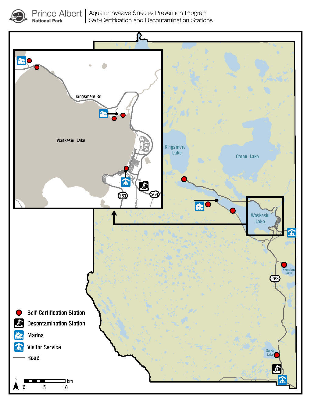 Mandatory watercraft certification permit - Prince Albert National Park